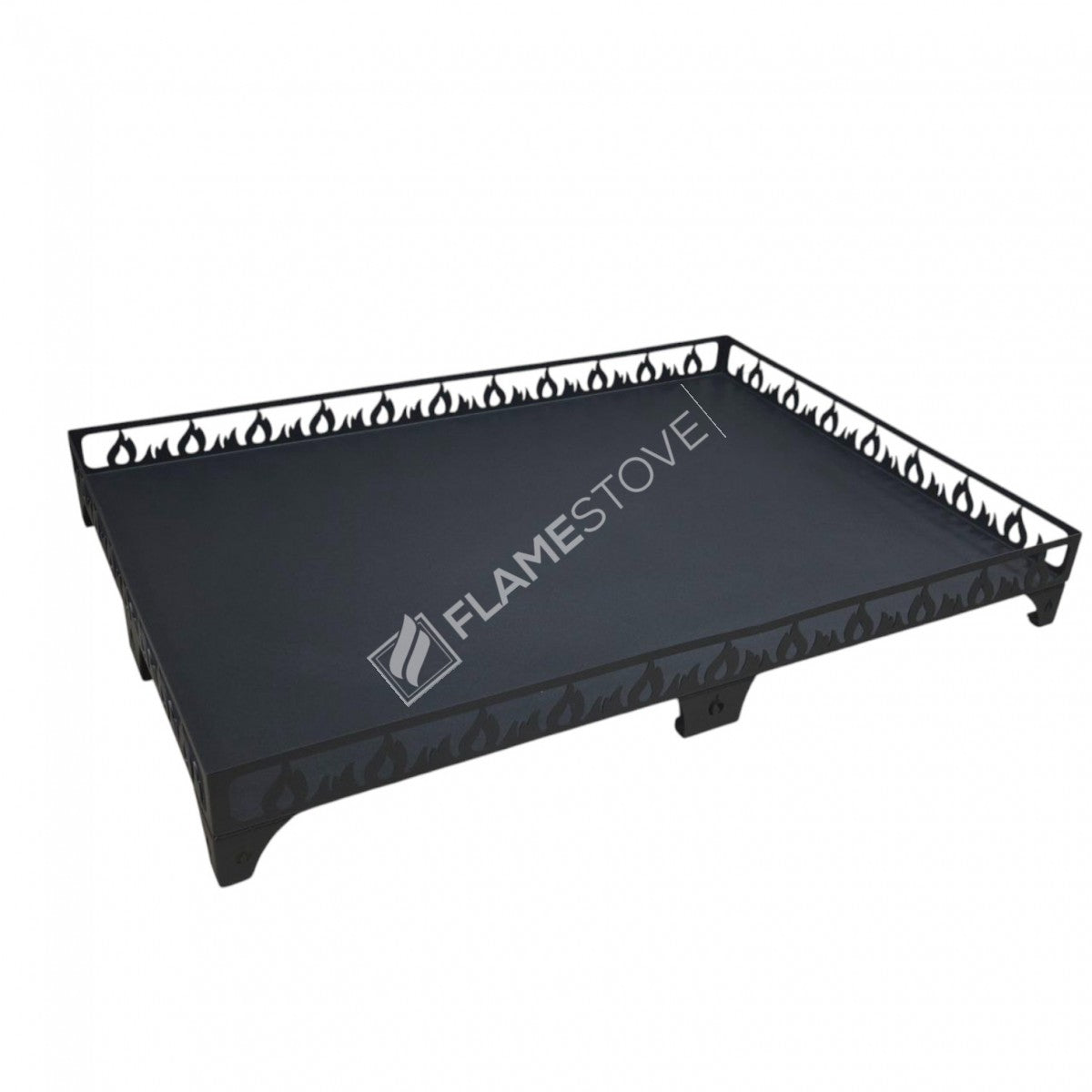 FS-105A Flame Stove Lazer Kesim Alev Desenli Çelik Soba Altlığı – FLAME ...